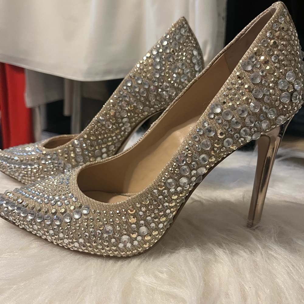 Gianni Bini Embellished Pumps - Gem